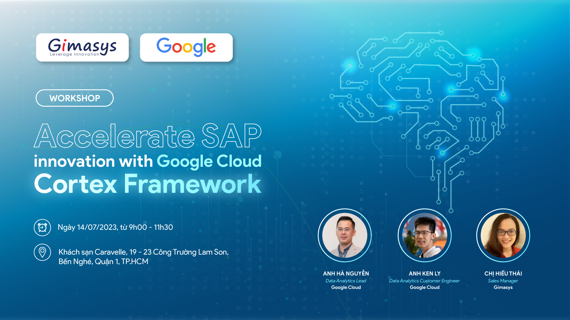 Workshop "Accelerate SAP innovation with Google Cloud Cortex Framework" - Gimasys